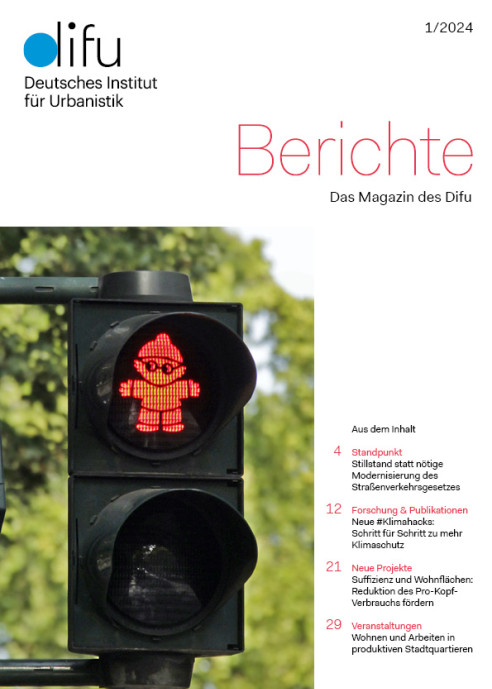 Difu-Berichte 1/2024 | Deutsches Institut für Urbanistik