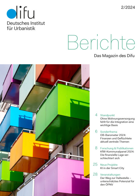 Difu-Berichte 2/2024 | Deutsches Institut für Urbanistik